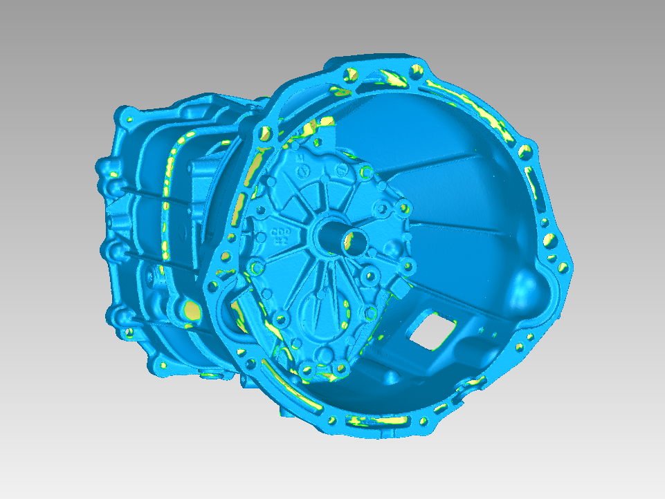 3D Scanning & Reverse Engineering A Transmission Casing | Neometrixtech.com